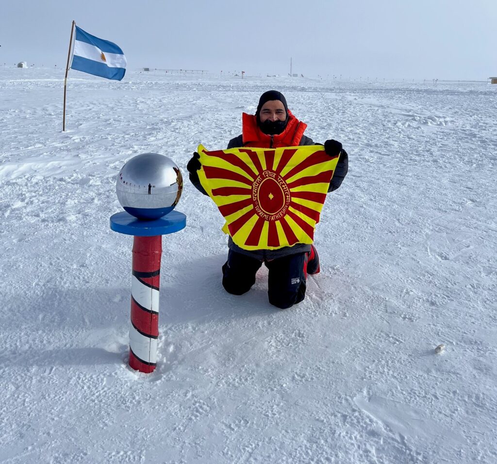 Shiv Baba’s flag waved at the Southernmost Point of Earth – Brahma ...